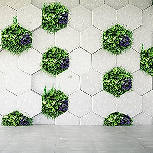 HACSYP Expandable Faux Privacy Fence Artificial Ivy Garden Fence Screen 23.62×15.75 Inches | Artificial Garden Privacy Protective Screens for Outdoor Wall Garden