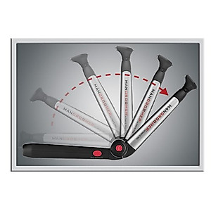 MANGROOMER - ULTIMATE PRO Back Shaver with 2 Shock Absorber Flex Heads, Power Hinge, Extreme Reach Handle and Power Burst