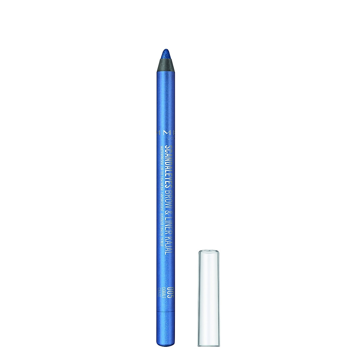 Rimmel Scandaleyes Waterproof Brow and Liner Kajal, Cobalt Craze