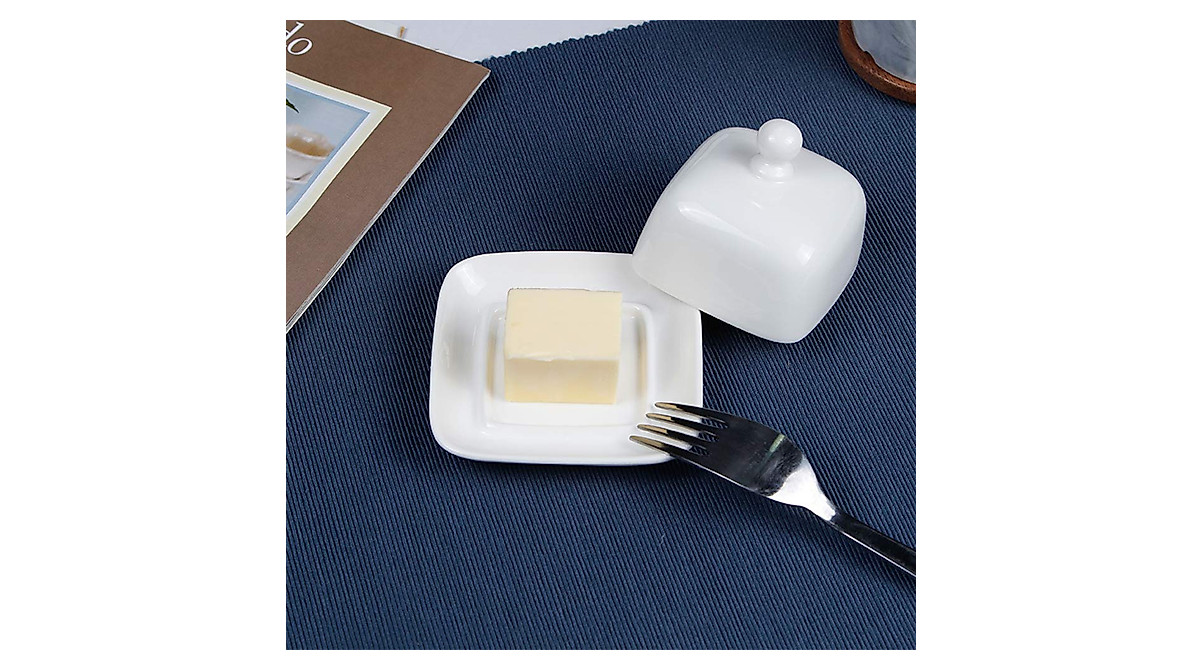 NAGU Mini Butter Dish with Lid - Elegant and Versatile