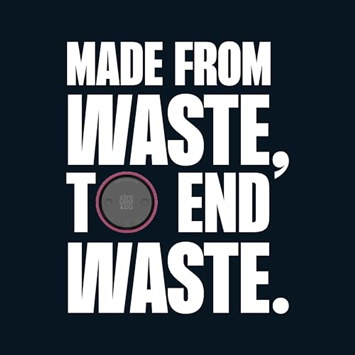 Circular & Co Reusable Coffee Cup - 8oz - 100% Leakproof Travel Mug - Made from Recycled Coffee Cups - Sustainble Insulated Coffee Tumbler - BPA Free - Dishwasher Safe