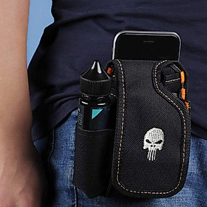 Vape Mod Carrying Bag with Straps, Vapor Case For Box Mod, Tank, E-juice, Battery - Best Vape Portable Travel to Keep Your Vape Accessories Organized [CASE ONLY]