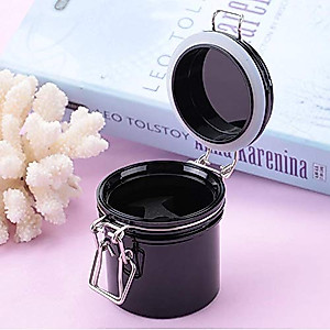 Eyelash Glue Storage Jar, Sealed Storage Container Cylinder for Eyelash Extension Glue, Anti Drying Condensation Glue Storage