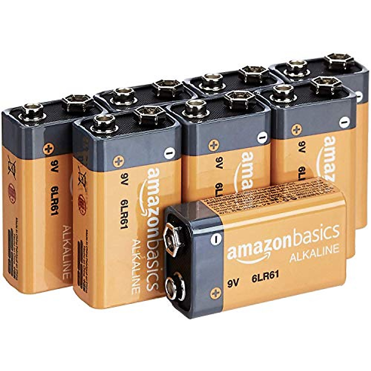 Amazon Basics Alkaline Battery Combo Pack | AA 48-Pack, AAA 36-Pack, 9 Volt 8-Pack (May Ship Separately)