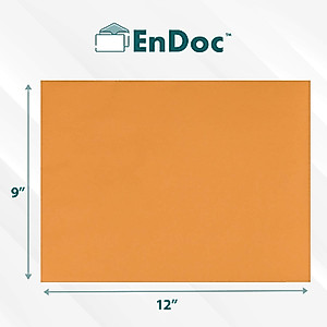 Clasp Envelopes - 9x12 – Brown Kraft Catalog Envelopes with Clasp Closure & Gummed Seal – 28lb Heavyweight Paper Envelopes for Home, Office, Business, Legal or School Pack- 9 x 12 Inch 15 Pack