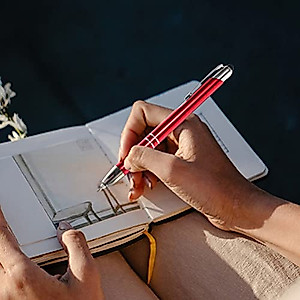 Light Pen 4pcs Touchscreen Stylus Pen Metal Lighted Ballpoint Pens Multi-Functional Led Light Pens Office Writing Pens for Classsroom Awards Office Pens Ballpoint