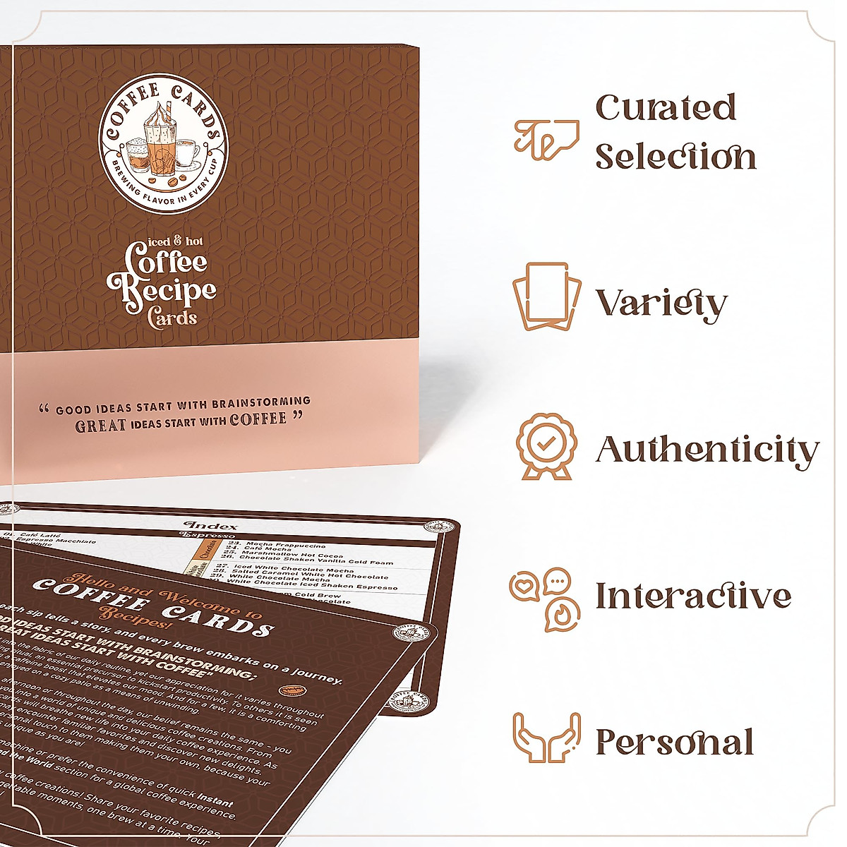 f&m. creations Coffee Gift Set for Coffee Enthusiasts and Coffee Lovers - Compact & Convenient Coffee Bar Accessories, Coffee Essential Station Addition, Kitchen Decor