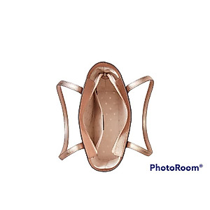 Kate Spade New York Large Tinsel Glitter Tote (Rose Gold)