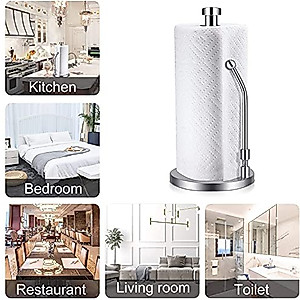 Kitchen Paper Roll Holder Paper Towel Rack Dining Table Kitchen Paper Roll Holder Vertical Paper Towel Storage Rack