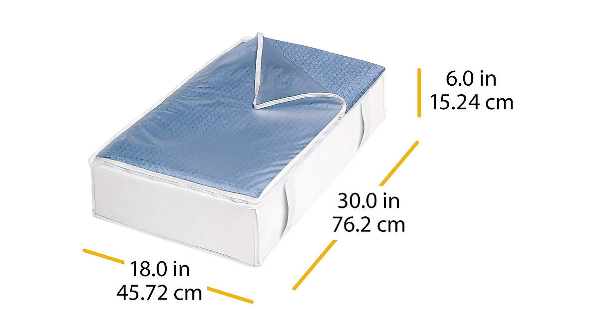 Whitmor Under Bed Storage Bag - Space Saver & Breathable Storage