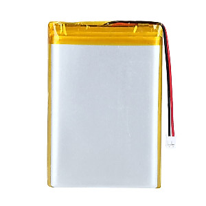 AKZYTUE 3.7V 5000mAh 905580 Lipo Battery Rechargeable Lithium Polymer ion Battery Pack with PH2.0mm JST Connector