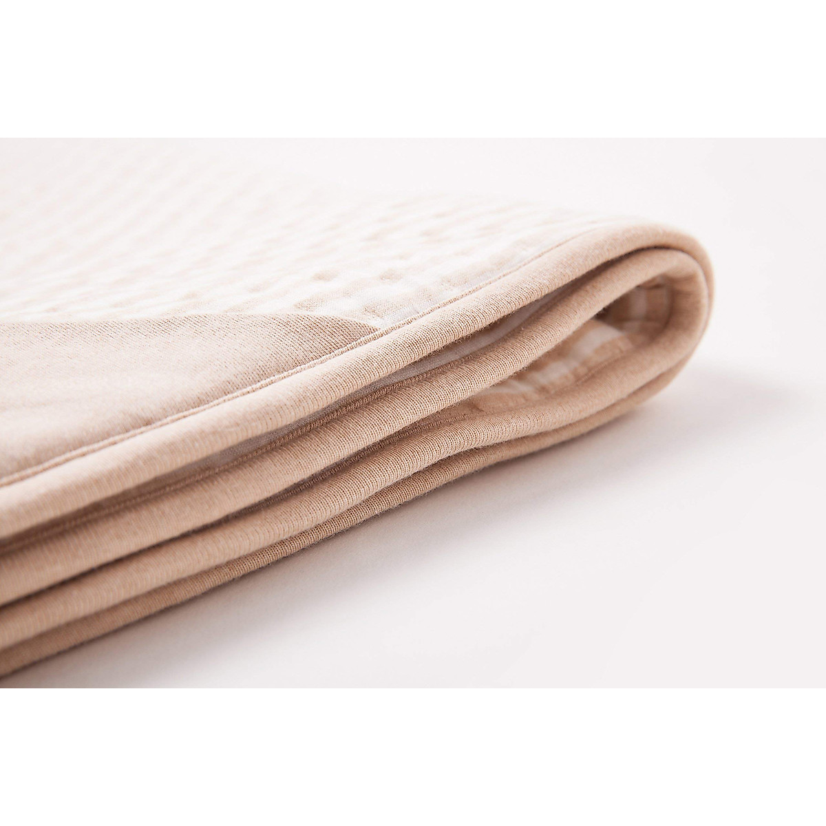 Radia Smart 5G Blocking, EMF Protection Baby Blanket, Pregnancy Belly Shielding, Organic Cotton, Cream, 35”x30