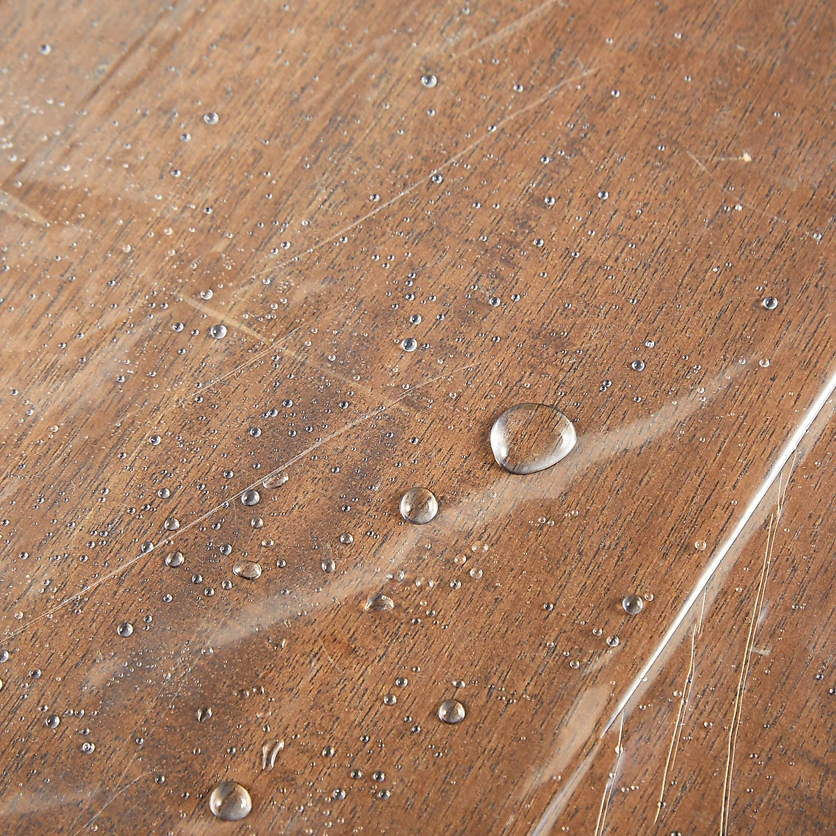 Juvale 6-Pack of 1 mil Clear Plastic Drop Cloths for Painting, Furniture Protection, Disposable Painters Tarp, Waterproof Sheeting Roll for Construction, Dust, Paint Covering for Floor (9x12 Feet)