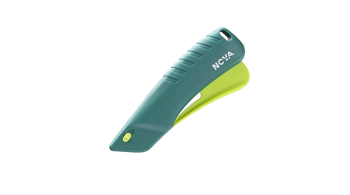 Nova Smart-Retracting Utility Knife for Safe, Precise Cutting