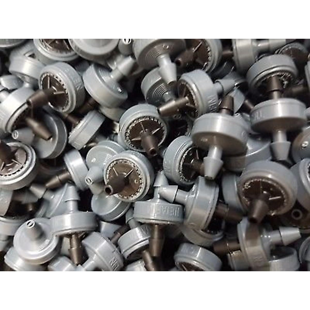 1 GPH Netafim Woodpecker Jr Pressure Compensating Dripper Emitters (35-Pack) Kit with Hole Punch Tool and Goof Plugs for Drip Irrigation Systems