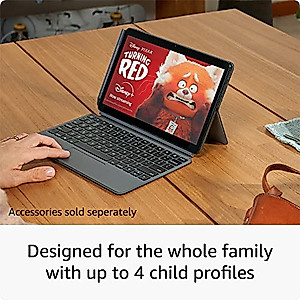 Amazon Fire Max 11 tablet bundle with Slim Cover and screen protector, style and convenience in your hands, 4 GB RAM, 64 GB, Gray