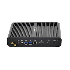 KINGDEL NC860 Fanless Mini PC, Powerful Nettop Computer, Intel i7-8550U 8th Gen. 4 Cores CPU, 16GB DDR4 RAM, 512GB SSD, 4K 4096x2304, HD Port, DP, Metal Case, W-11 Pro