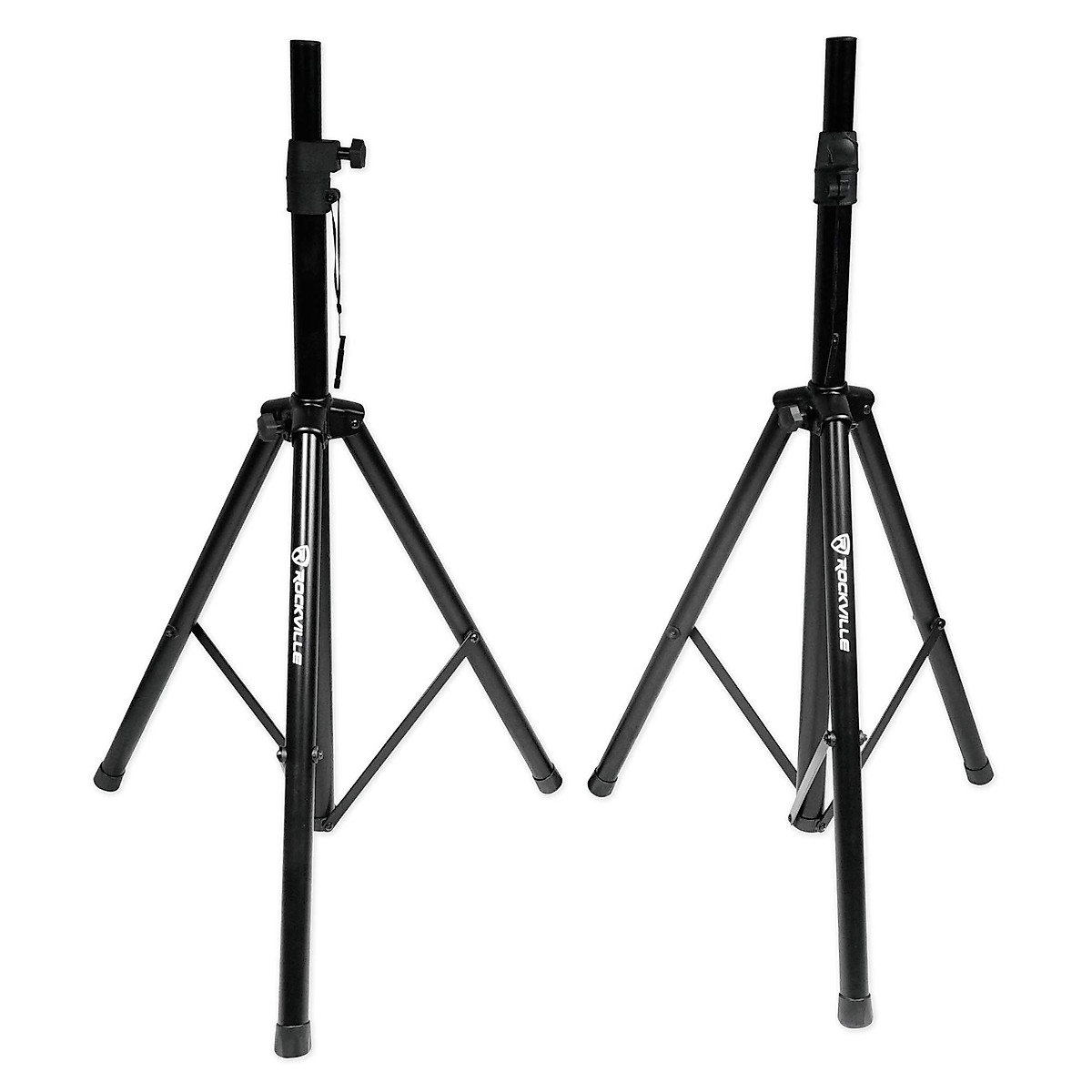 JBL IRX112BT 12" 1300 Watt Powered Active DJ Portable PA Speaker w/Bluetooth Bundle with Pair of Rockville Adjustable Tripod Speaker/Light Stands with (2) 20 Foot XLR Cables