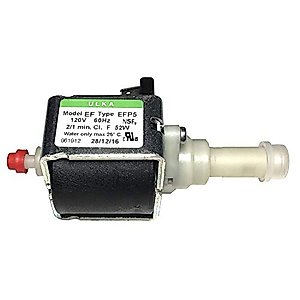 ULKA Pump Model EFP5 ~120v 60hz 2/1 minutes, 52W, for Breville Espresso