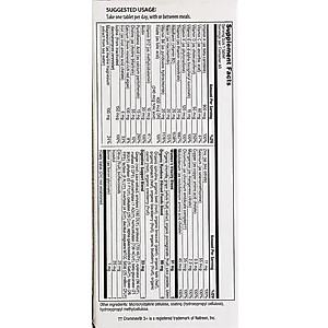 Rainbow Light Womens One High-Potency Daily Multivitamin, Womens Multivitamin Provides High-Potency Immune Support, With Vitamin C, Biotin and Ashwagandha, Vegetarian, 60 Count