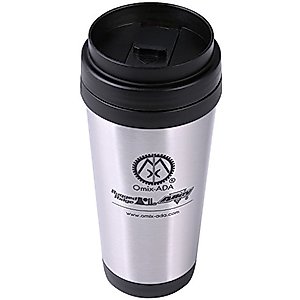 Rugged Ridge 12595.09 Travel Mug, Stainless Steel , Gray