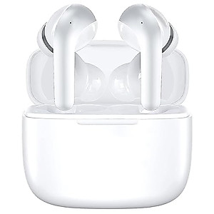 Wireless Earbuds, Bluetooth 5.2 Headphones Mini Wireless in Ear with ENC Noise Cancelling Mic, 30H with HiFi Stereo IP7 Waterproof Earphones Air Buds Pro Touch Control Smart Pop-up Auto Pairing