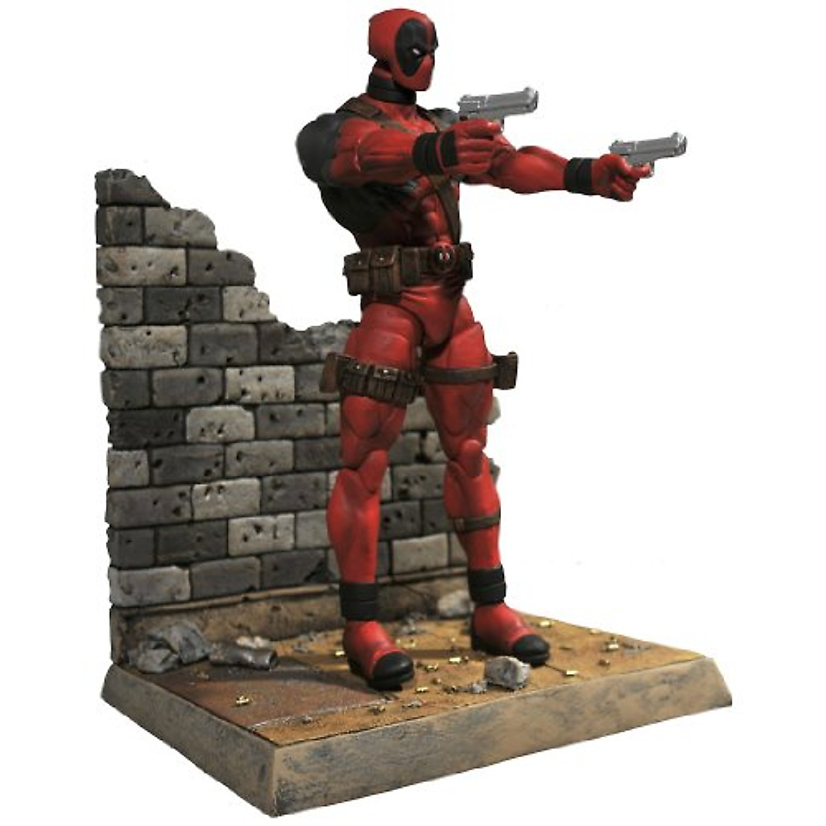 Diamond Select Toys Marvel Select: Deadpool Action Figure,Red,black,Standard