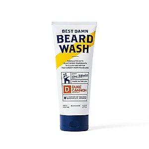 Duke Cannon Supply Co. Best Beard Wash, 6 Ounce/Made with Natural and Organic Ingredients