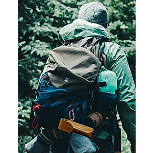 Survival Tool for Bushcraft Settlers, Manual Drill Wrench, Scotch Eye Auger Drill and Hand Hole Maker for Camping, Outdoor, Bushcrafting, with Protective Case and Hook