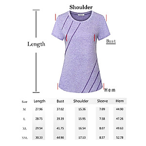 Workout Tshirts Women Loose Fit Sweat Wicking Short Sleeve Crewneck Athleisure Yoga Shirt Light Hiking Beach Volleyball Weight Tunic Trainning Exercise & Fitness Apparel Green 2X