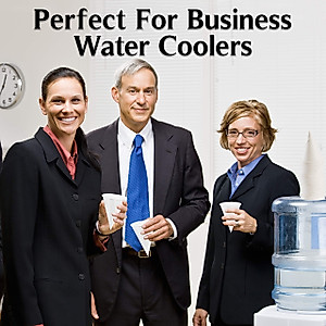 Upper Midland Products 250 Snow Cone Paper Cups Eco Friendly 4.5 Oz