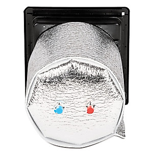 Dometic WH-6GEA RV Gas and Electric Water Heater - 12 Volt 6 Gallon Silver Burner-Quick Heating Burner System for Indoor Installation