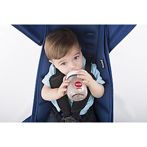 Joovy Boob Baby Bottles Made from Durable, Medical-Grade PPSU with CleanFlow Vent Technology to Prevent Nipple Collapse, Negative Pressure, and Colic Symptoms (5oz)