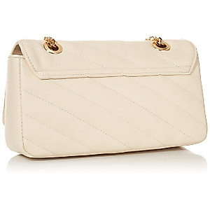 The Drop Women's Koko Chain Strap Flap Bag, Bone, One Size