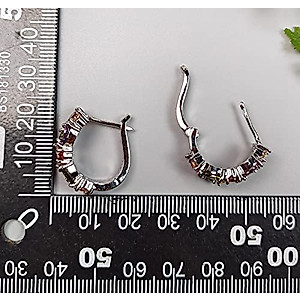 Hermosa Multicolor Bracelets for Women Cubic Zirconia Tennis Bracelets Necklace Earrings Jewelry Sets Bridal Jewelry Gift for Mom Wife