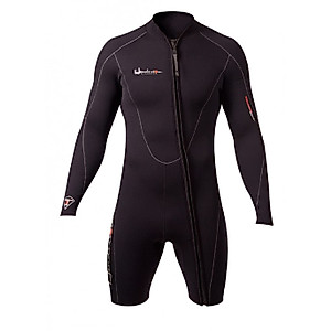Henderson Man Thermoprene Long Sleeve 3mm Shorty / Jacket (Front Zip) Scuba Diving Wetsuit-Medium