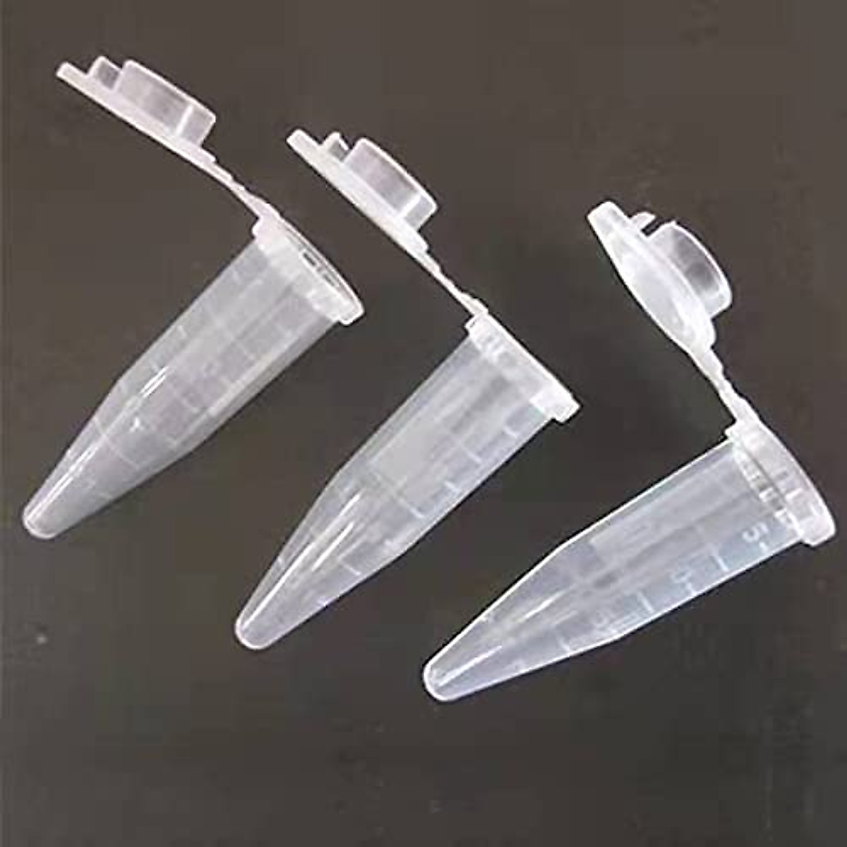 TYQILIN 1.5ml Microcentrifuge Tube with Snap Cap, Polypropylene Graduated, Natural (Pack of 500)