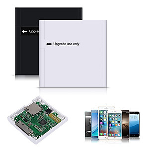 Tihebeyan Bluetooth Adapter Bluetooth Music Audio Receiver for 30pin-Enabled Sounddock Dock Apple Speaker(Black)