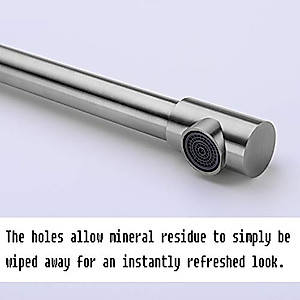 Pot Filler Faucet,Stainless Steel Wall Mount Pot Filler,Wall Mount Pot Filler Kitchen Faucet,Folding Stretchable with Single Hole Faucet