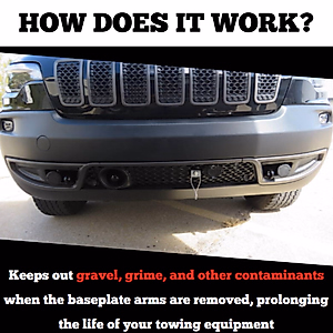 Roadmaster 210 Reciever Inserts for 1-1/2 Inch Inner Diameter Round Tubes - 1 Pair