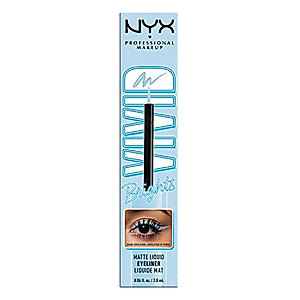 NYX PROFESSIONAL MAKEUP Vivid Brights Liquid Liner, Smear-Resistant Eyeliner with Precise Tip - Blue Thang