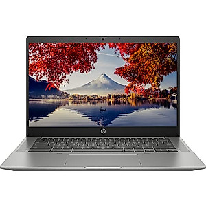 2022 HP 14" FHD IPS Touchscreen Chromebook, Intel Quad-Core 11th Gen i5 Up to 4.10 GHz, 8GB Ram, 256GB SSD, Fingerprint Reader, Backlit Keyboard, 6th Gen WiFi, Chrome OS (Dale Gray) (Renewed)