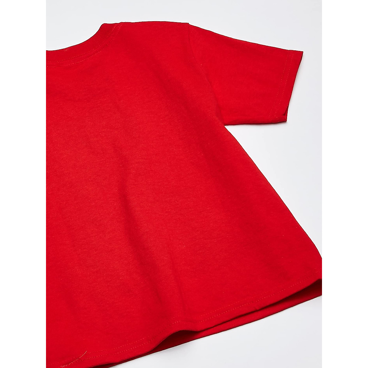 Disney Little Boys' Toddler Cars Lightning Mcqueen Toddler T-Shirt, Red, 2T