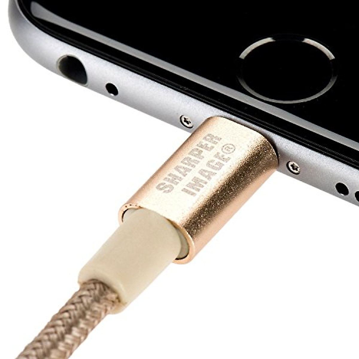 Sharper Image Gold Lightning Cable 6-Foot