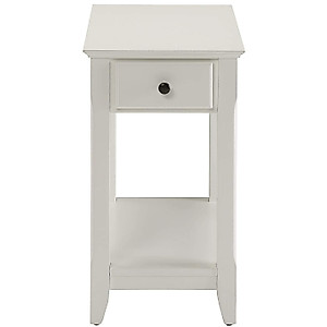 Acme Bertie End Table in White