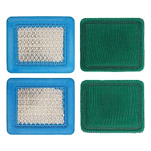 Carbhub TB130 Air Filter for Troy-Bilt TB240 TB250 TB130 TB190 TB110Push Mower for GCV120 GCV135 GCV160 Honda engine Replace for 491588 491588S 399959 4101 5043 LG491588JD LG491588 LG491588S AM116236