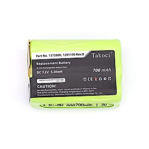 TAKOCI Replacement Battery for Tri-Tronics G3 Field G3 Pro Classic 70 G3 Field 90 G3 Flyway G3 Upland SP G3 Trashbreaker G3 Pro 100 G3 Pro 200 G3 Pro 500,fits Part Number 1272800 1281100 Rev.B