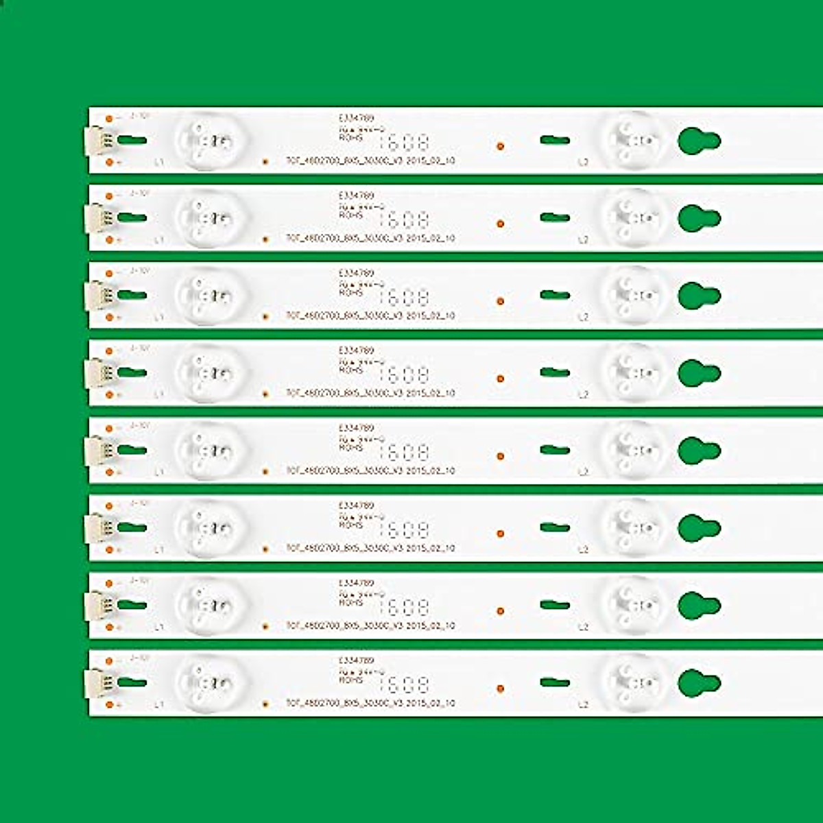 WAHRE 1set=8pieces Fit for TCL B48A558U B48A838U B48A828U Strip TOT_48D2700_8X5_3030C_V3 YHA-4C-LB4805-YHEX2 TCL D48A810 4C-LB4805-YHEX1