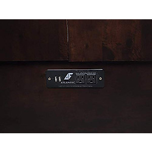 AFI Nantucket Murphy Bed Chest, Queen, Espresso