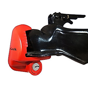 Master Lock - Universal Size Fits 1-7/8", 2", and 2-5/16" Couplers - Trailer Locks #389DAT